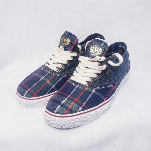 Phat Farm | Shoes | Phat Farm Canvas Plaid Sz95 | Poshmark